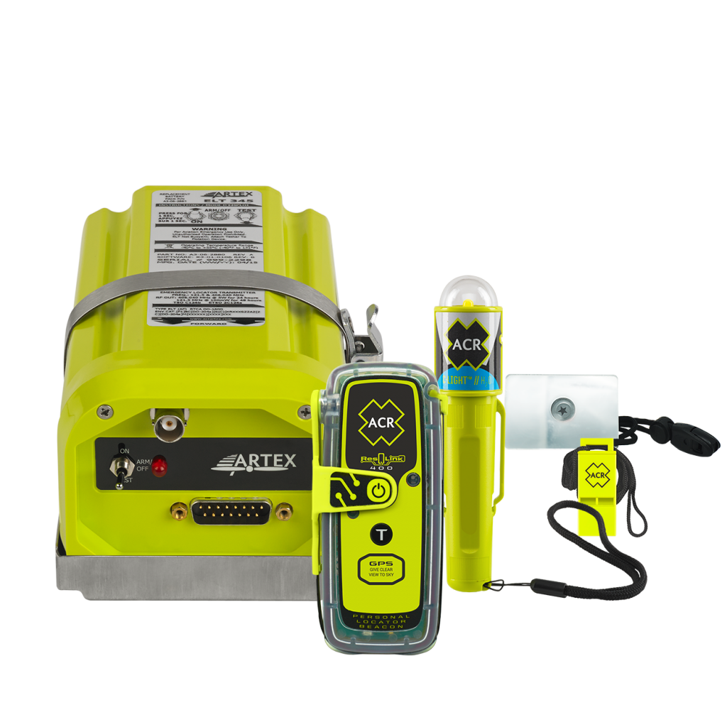 ELT 345 - ACR ARTEX 406 mhz emergency locator transmitter