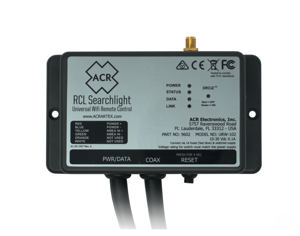 Wi-Fi Remote Control Module - ACR Electronics, Inc