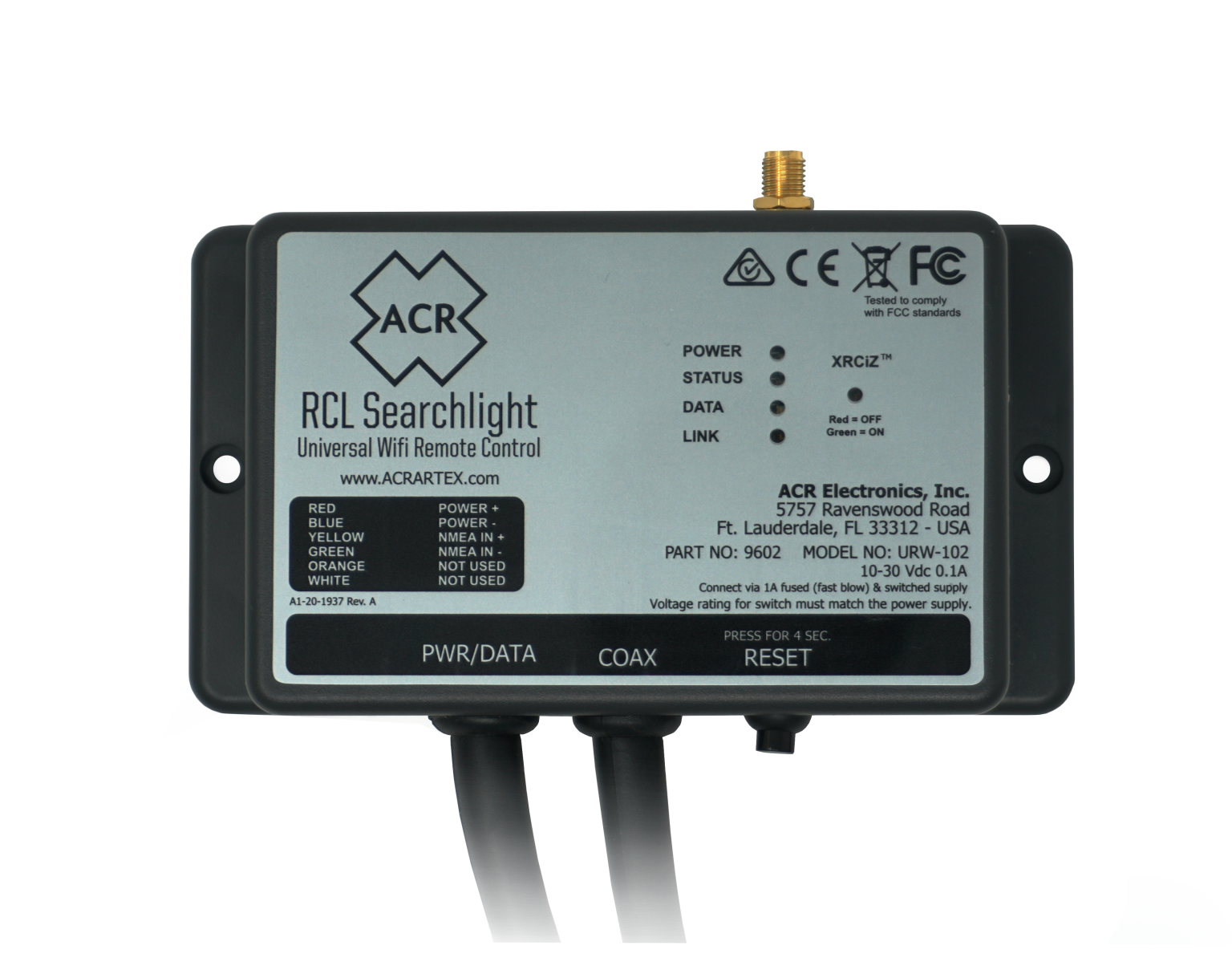 Wi-Fi Remote Control Module - ACR Electronics, Inc