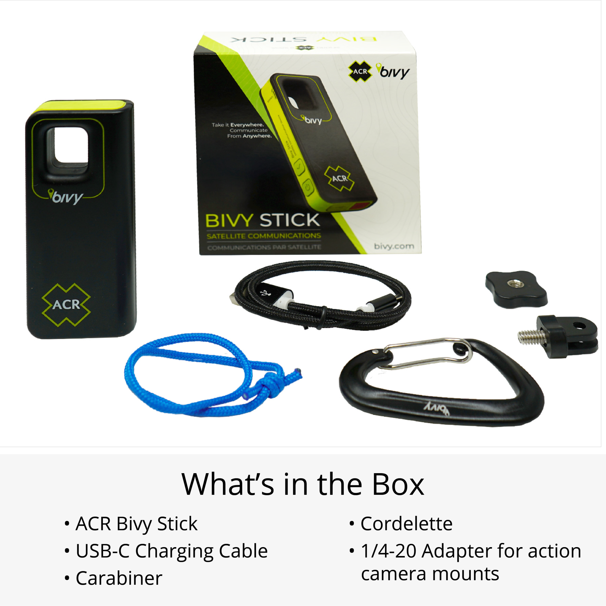 Bivy Stick - Satellite Communicator - ACR Electronics, Inc