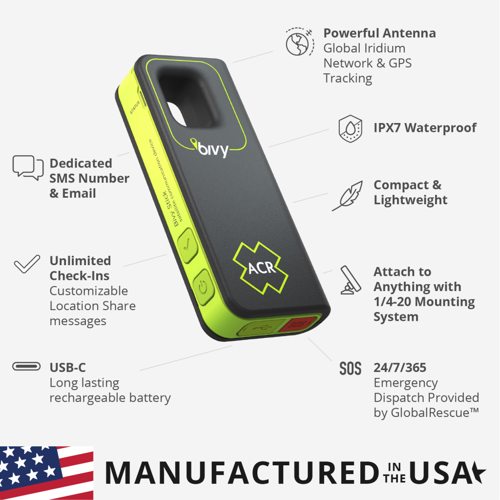 Bivy Stick - Satellite Communicator - ACR Electronics, Inc